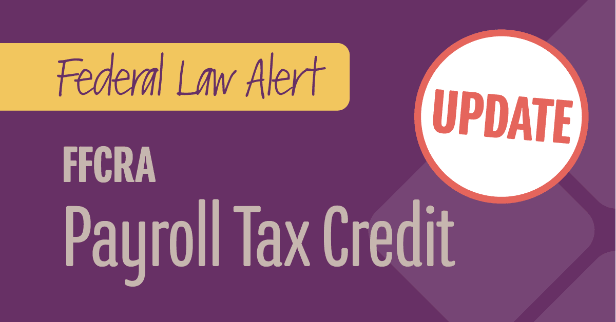 FFCRA Payroll Tax Credit – Easing the Burden for Employers - Payroll ...